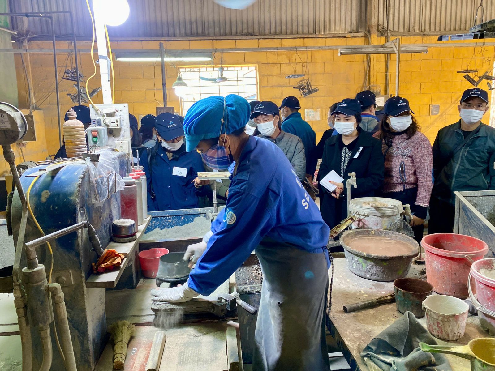 Chương trình Phát triển mạng lưới tư vấn viên về Thực hành ESG tại nhà máy Secoin Hà Nội